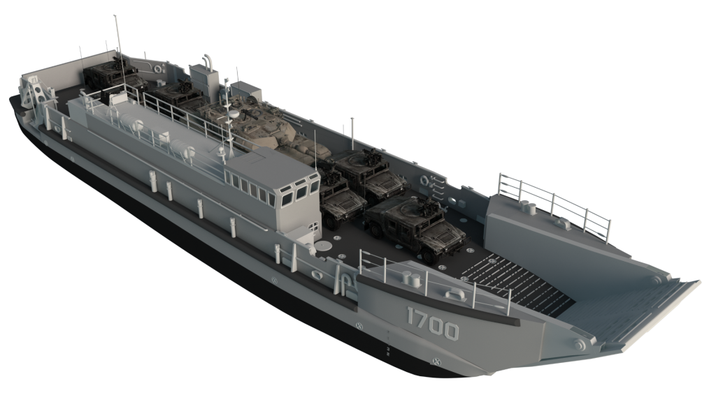 45 METER LANDING CRAFT UTILITY - Swiftships